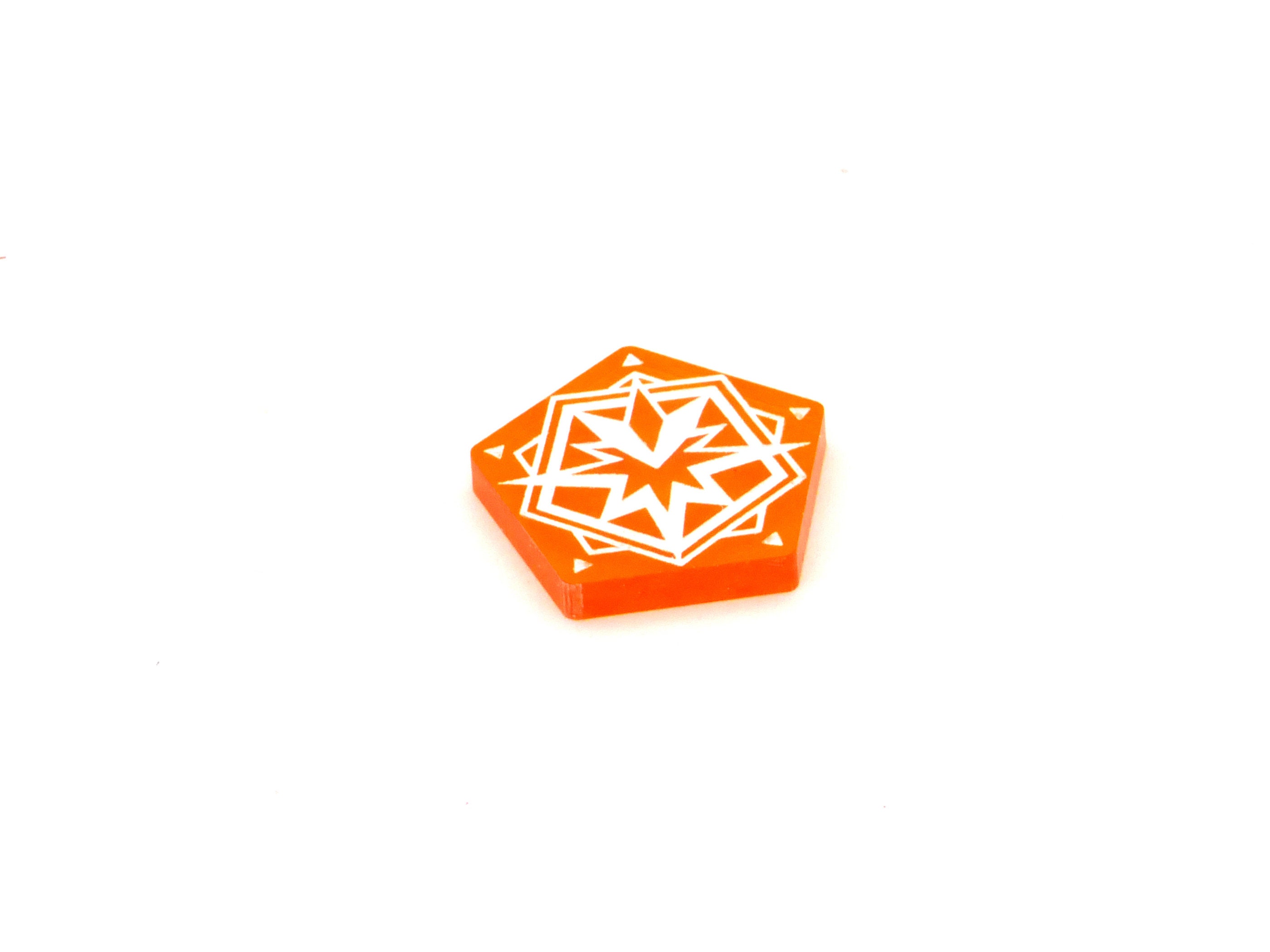 Colored Transparent Token Set Keyforge Acrylic Tokens - Etsy