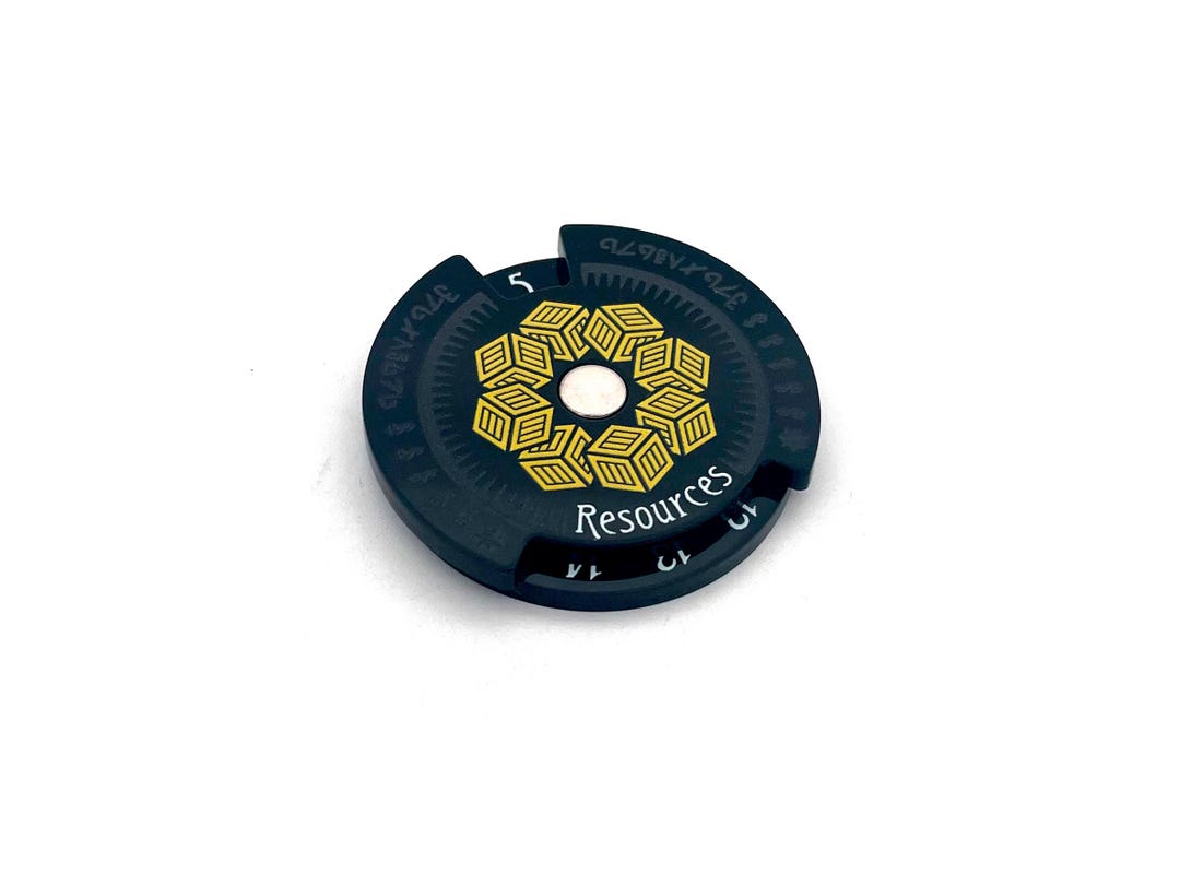 Resource Dial - Arkham Horror Acrylic Accessories - Etsy