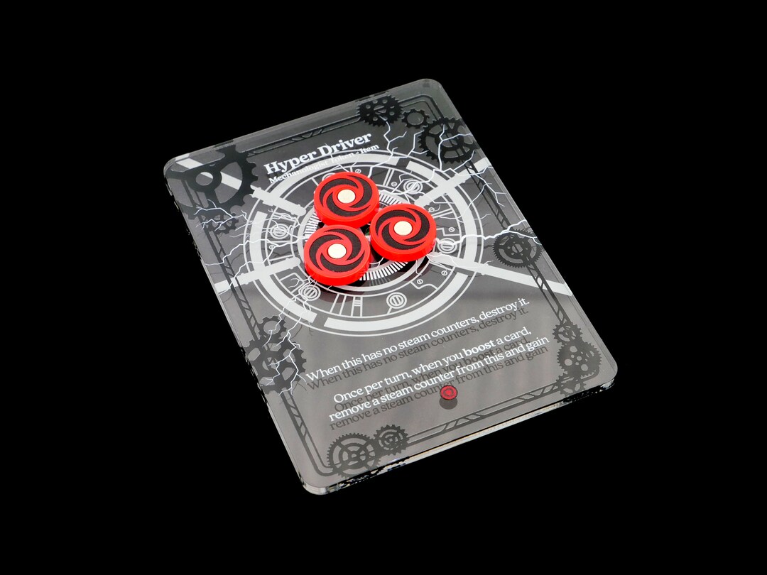 Card Sized Hyper Driver - Flesh and Blood Acrylic Accessories - Etsy