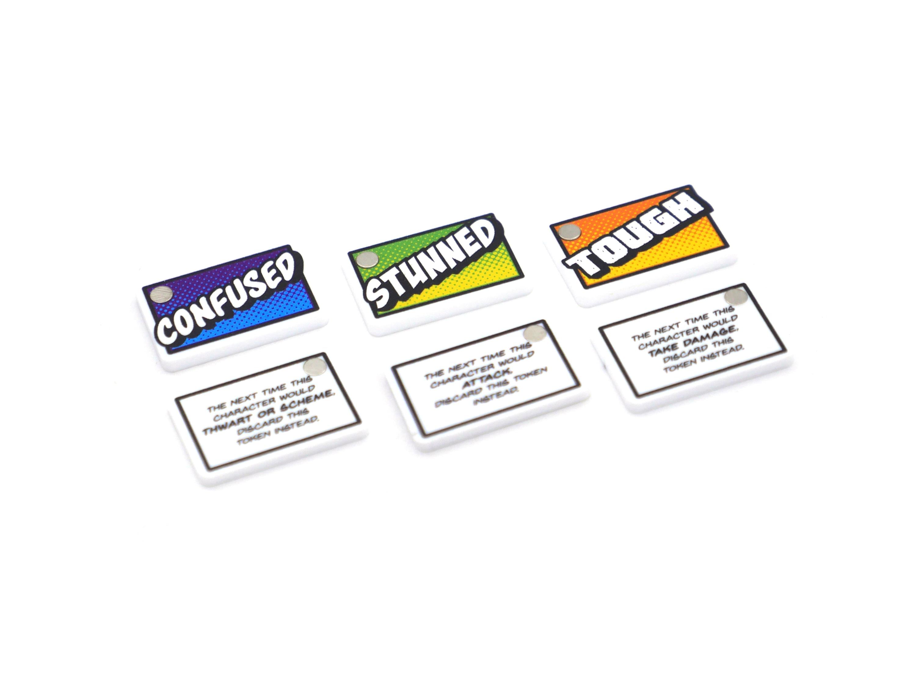 Token Set - Marvel Champions Acrylic Tokens - Etsy
