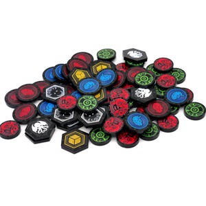 Base Token Set - Arkham Horror Acrylic Tokens - Etsy