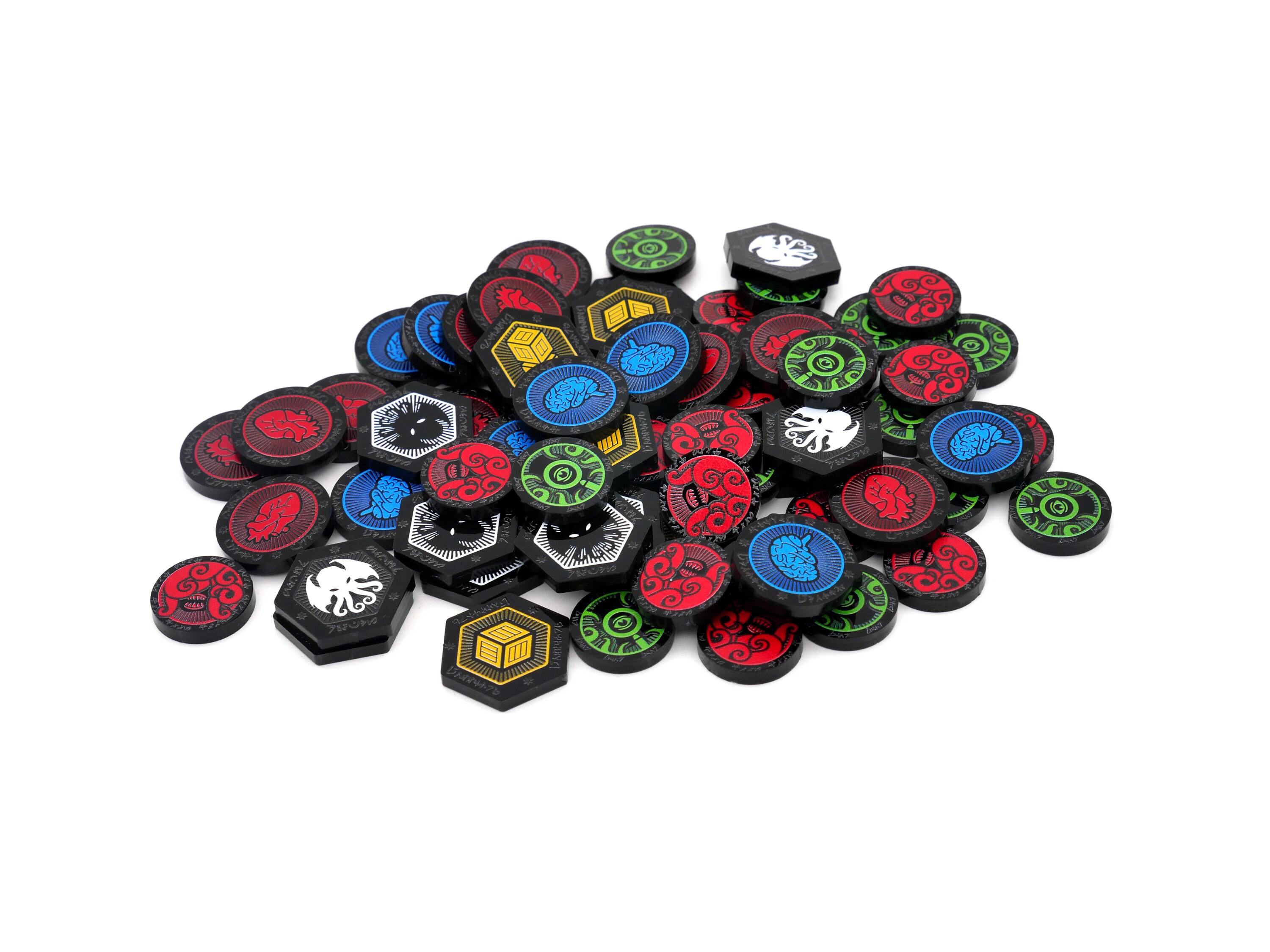 Base Token Set Arkham Horror Acrylic Tokens - Etsy