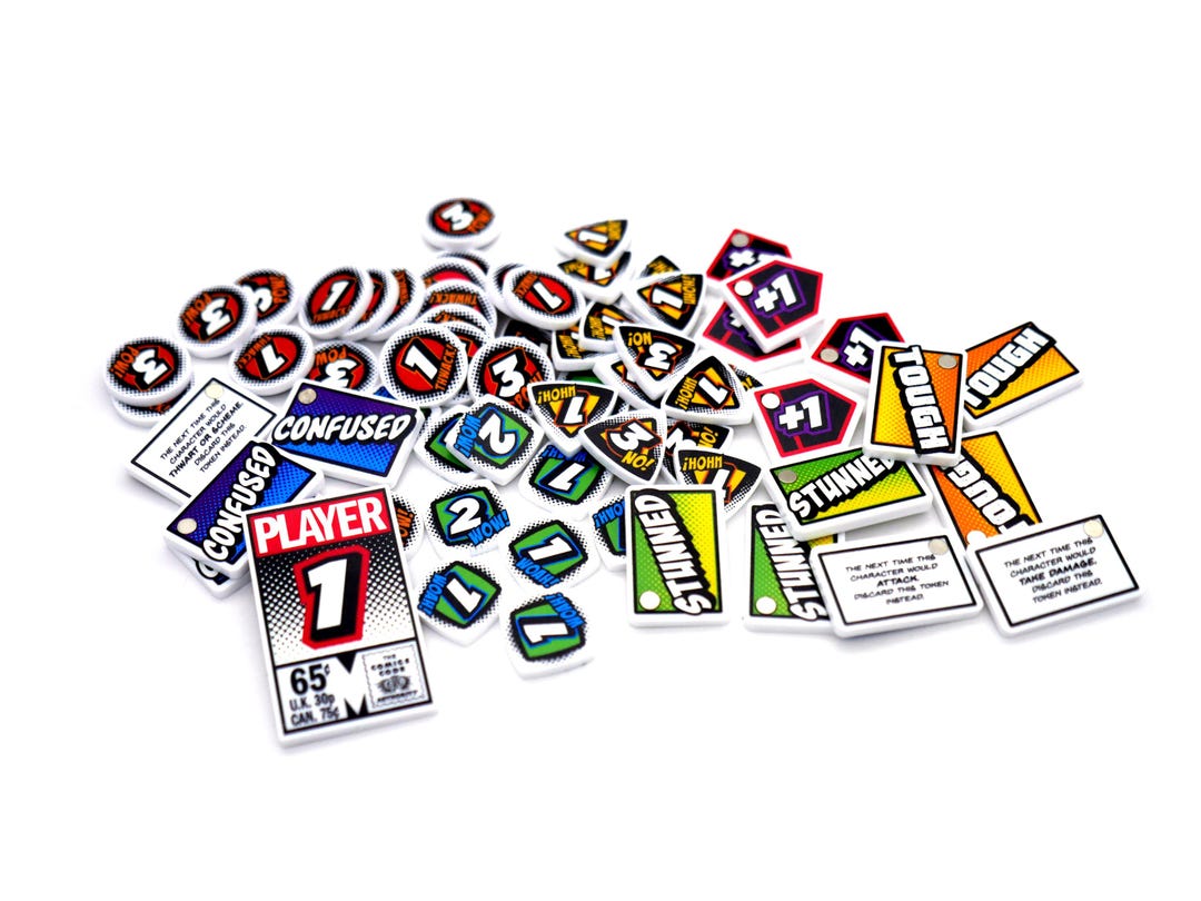 Token Set - Marvel Champions Acrylic Tokens - Etsy