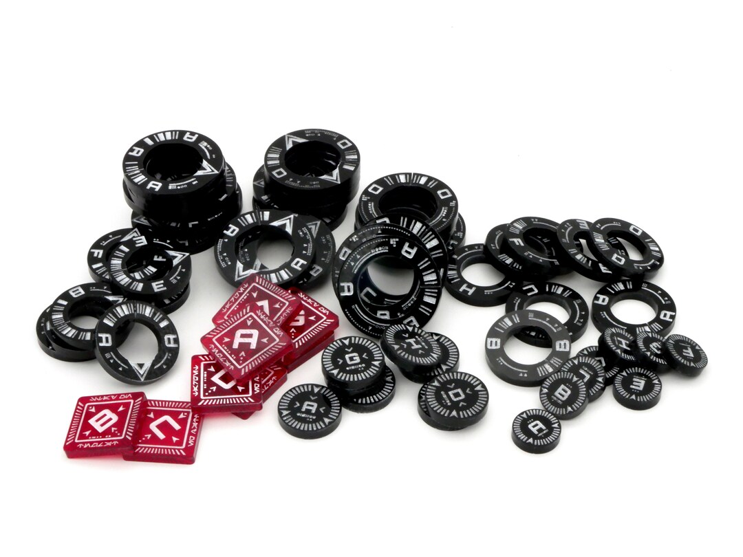 Ship ID and Turret Set - X-wing Acrylic Tokens - Etsy