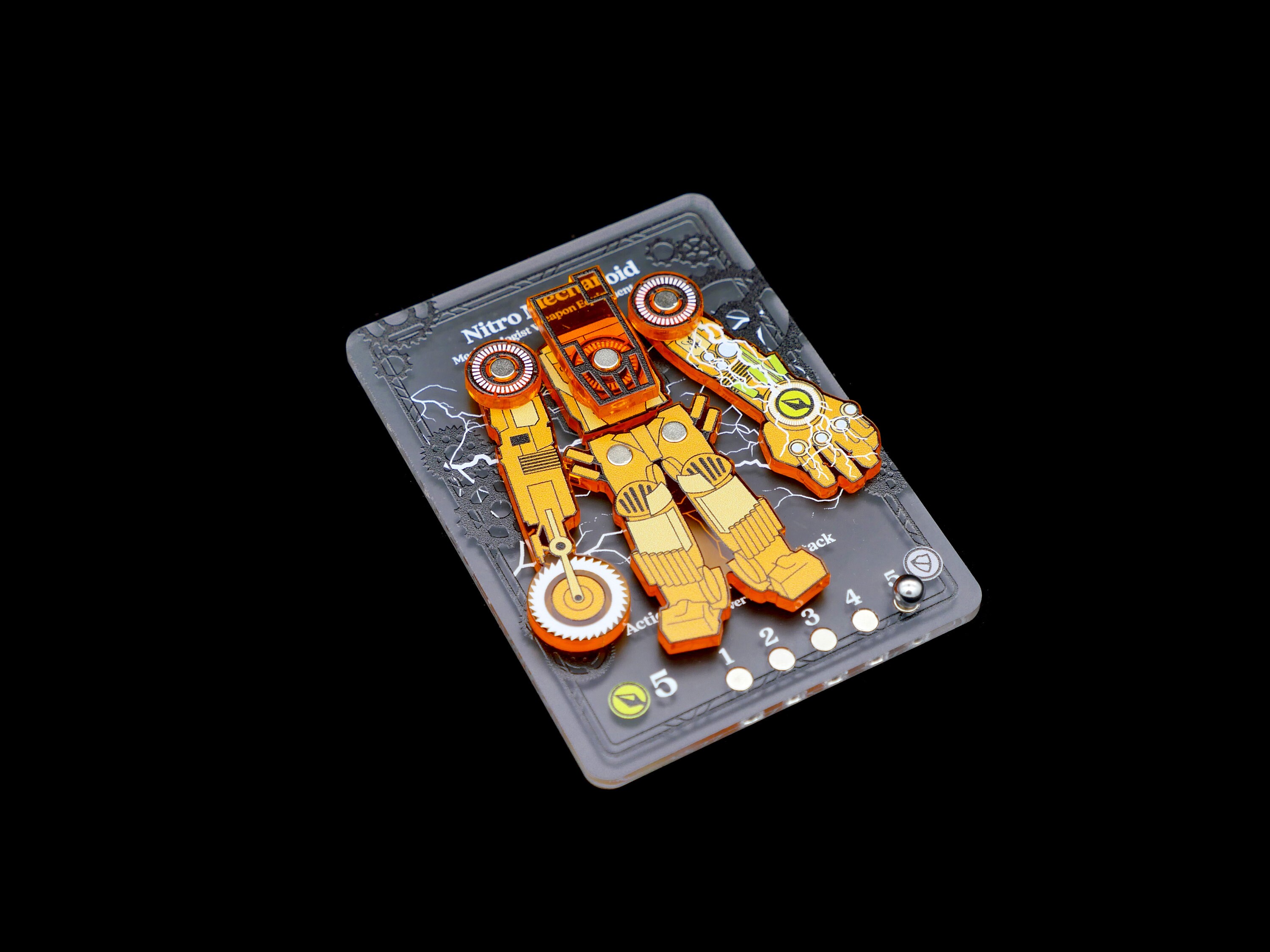 Card Sized Magnetic Nitro Mechanoid Set Flesh and Blood - Etsy Hong Kong