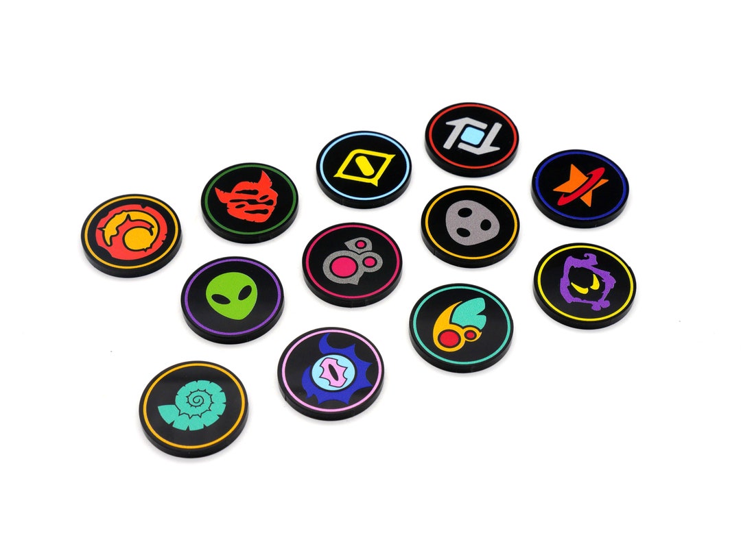 House Token Set Keyforge Acrylic Tokens - Etsy