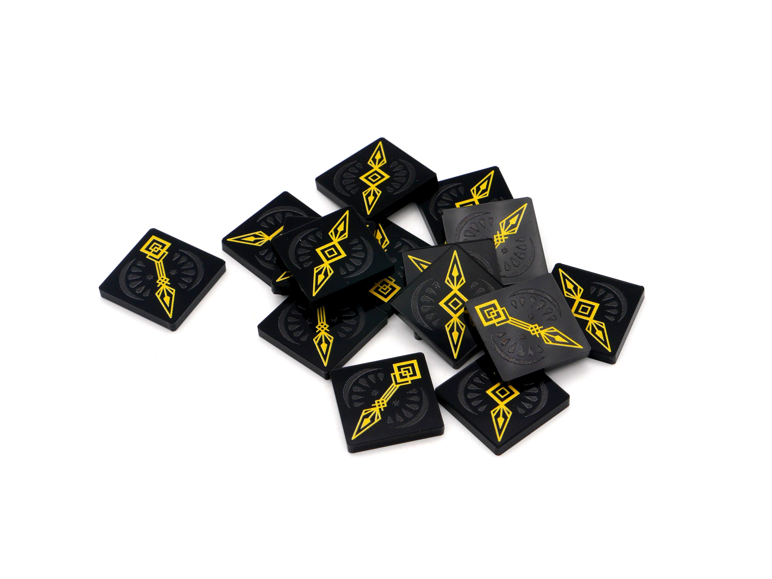 Location Stubby Token Set - Arkham Horror Acrylic Tokens - Etsy