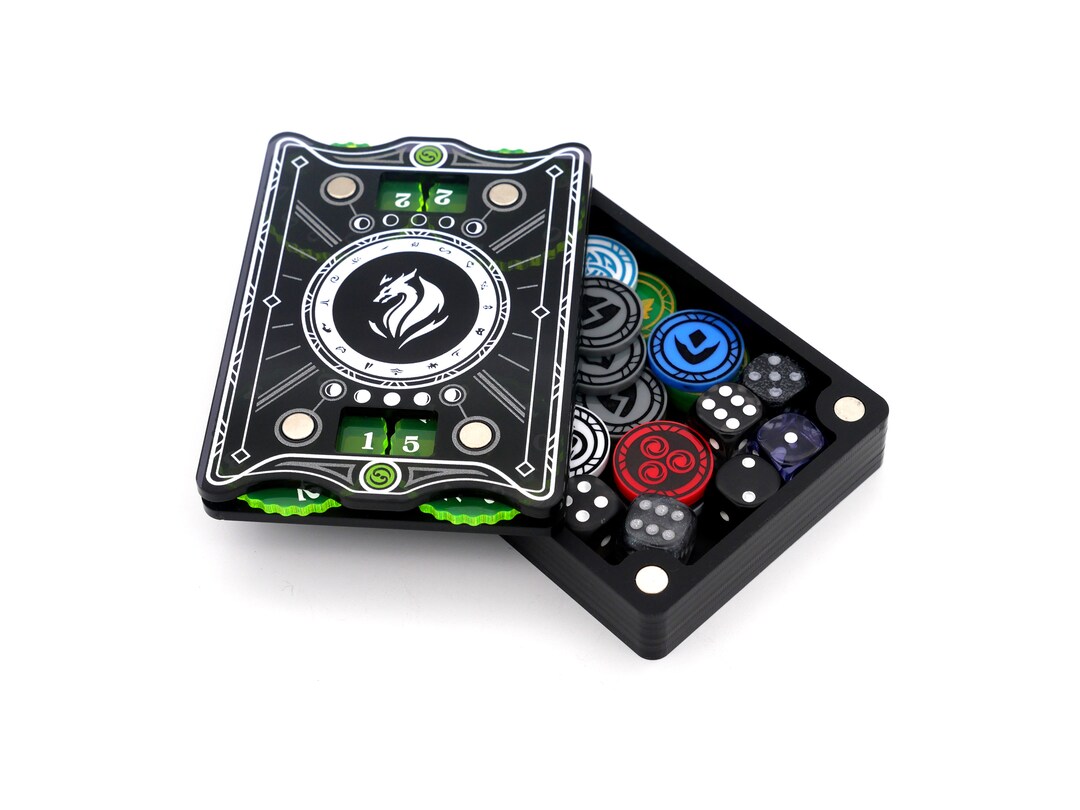 Card Sized Token Box With Integrated Health Tracker - Flesh and Blood ...