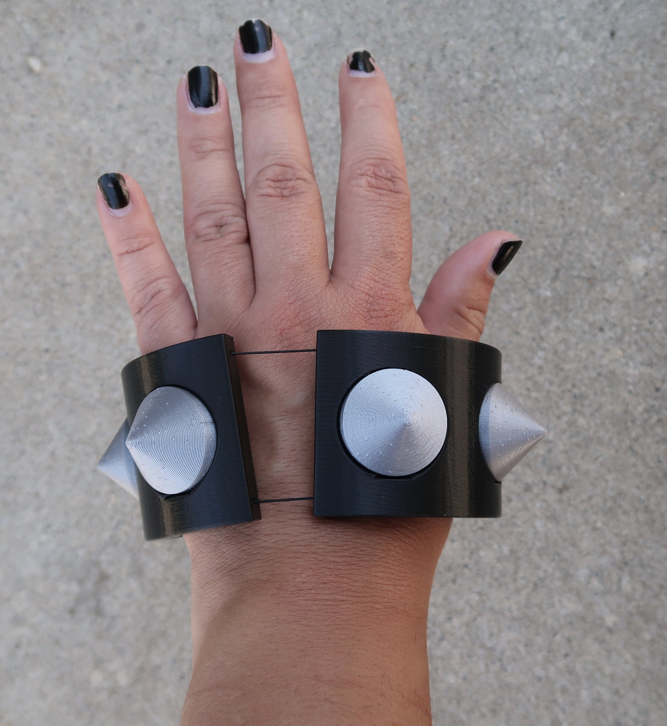 Bowsette Bowser Cuff Choker Punk Gothic Stud Bracelet - Etsy