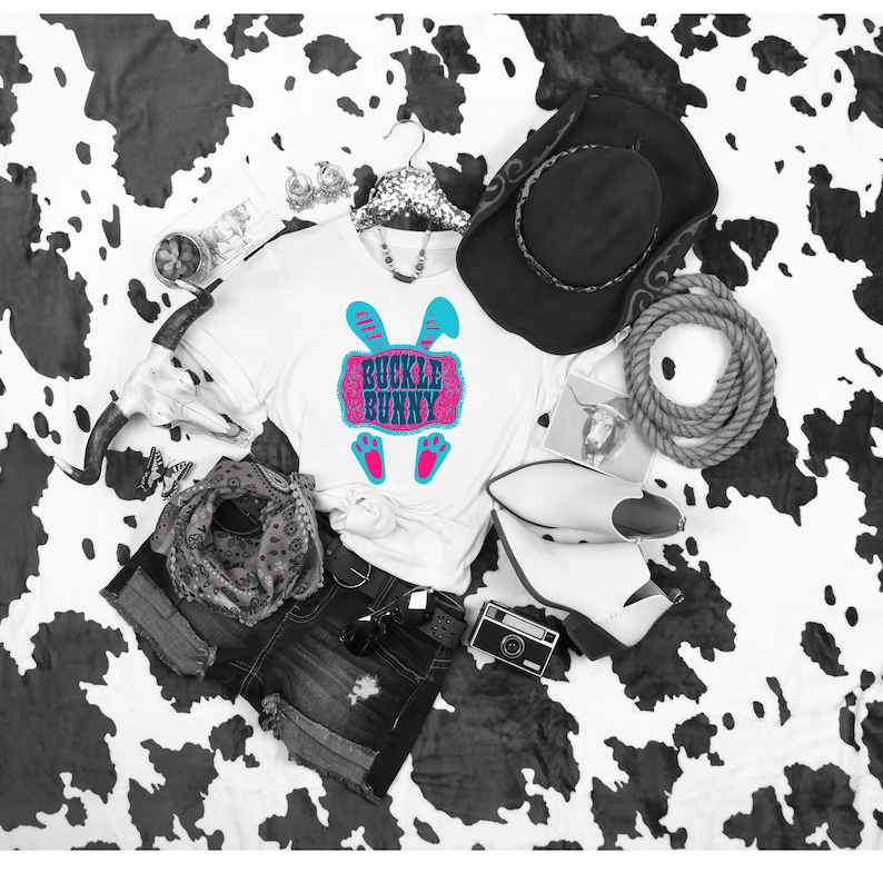 WESTERN RODEO PNG Sublimation Buckle Bunny Rodeo Cowgirl - Etsy