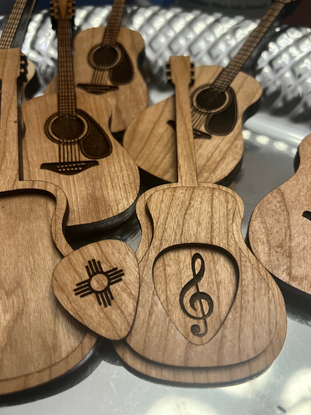 Miniature Guitar - Pick Holder - Etsy