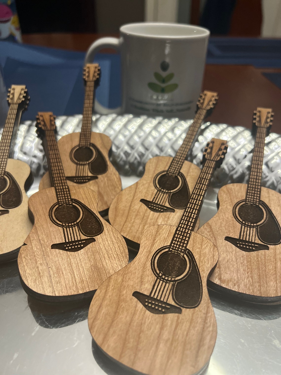 Miniature Guitar - Pick Holder - Etsy