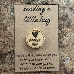 Pocket Hug Tokens - Etsy