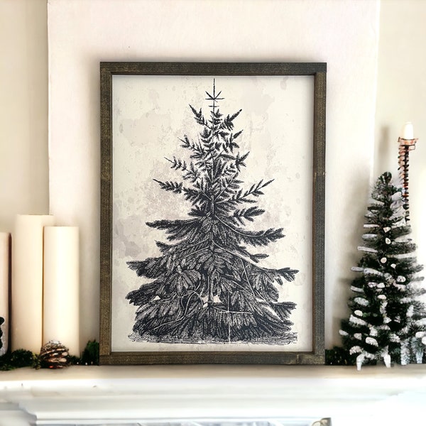 Pine Tree Sign - Etsy