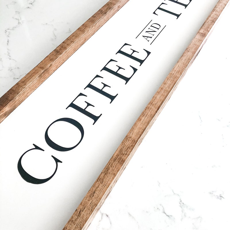 Coffee and Tea Signs - Etsy