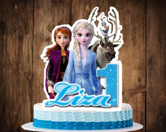 FROZEN 2 Cake Topper, Instant Download Frozen, Frozen 2 Instant Download, Frozen 2 Cake Topper ...