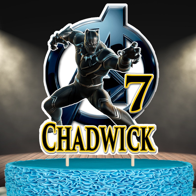 Panther Cake Topper - Etsy