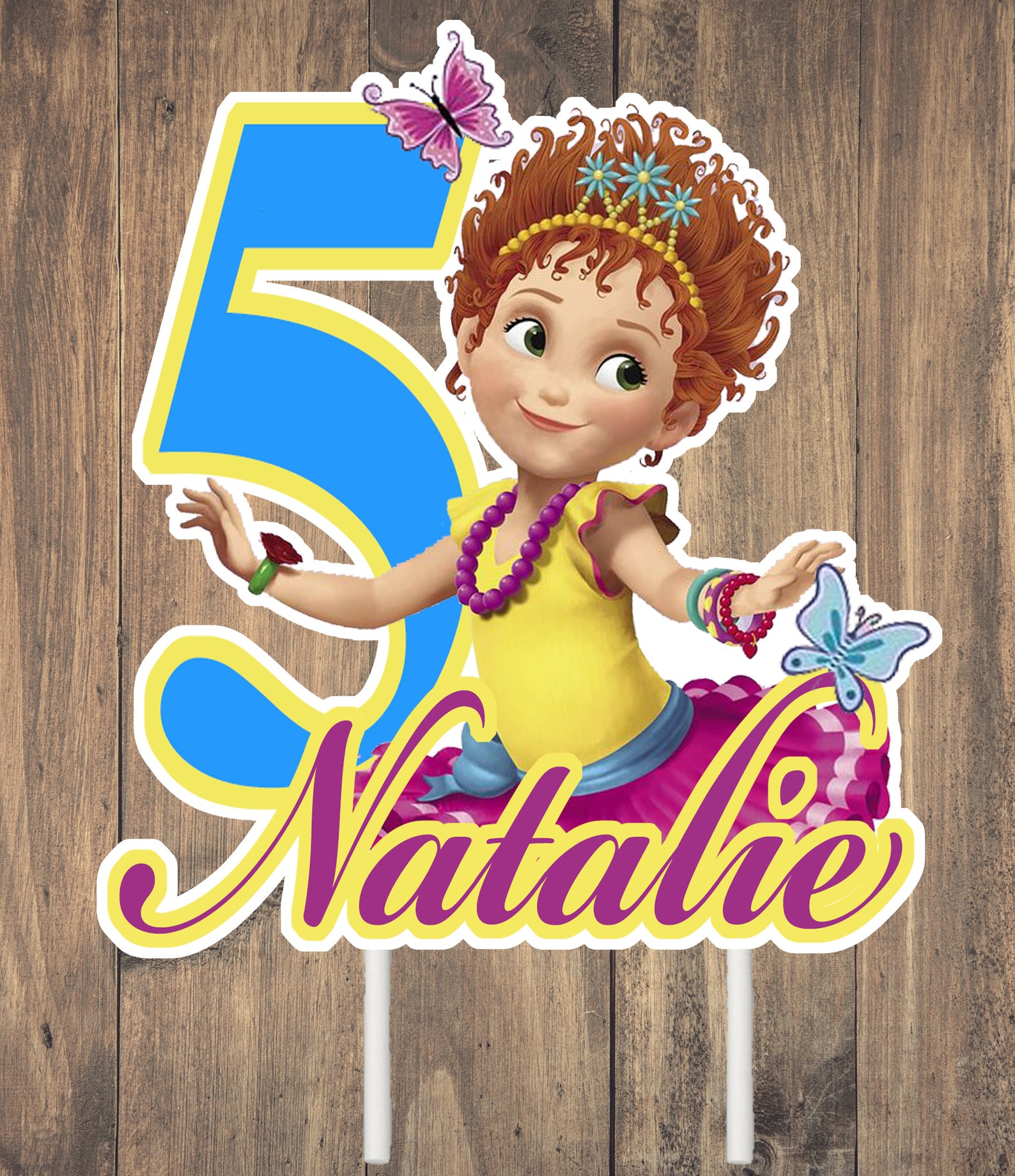 Fancy Nancy Cake Topper | Etsy