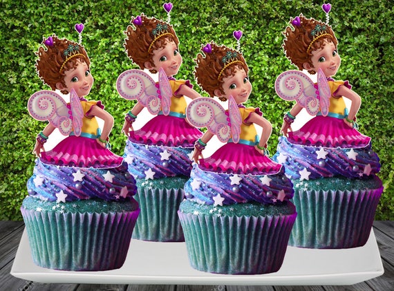Fancy Nancy Cupcake Toppers 12 Pieces | Etsy