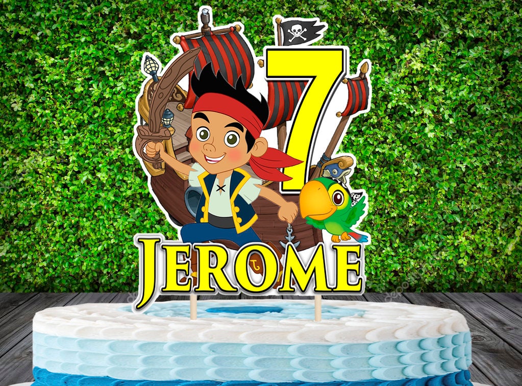 Jake And The Neverland Pirates Jolly Roger Cake