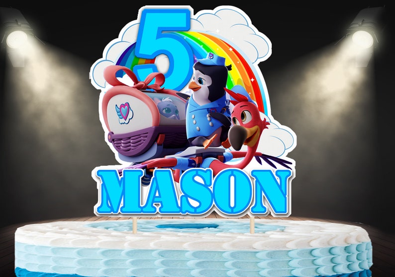 Disney T.O.T.S. Cake Topper Cake Topper Personalized Cake - Etsy