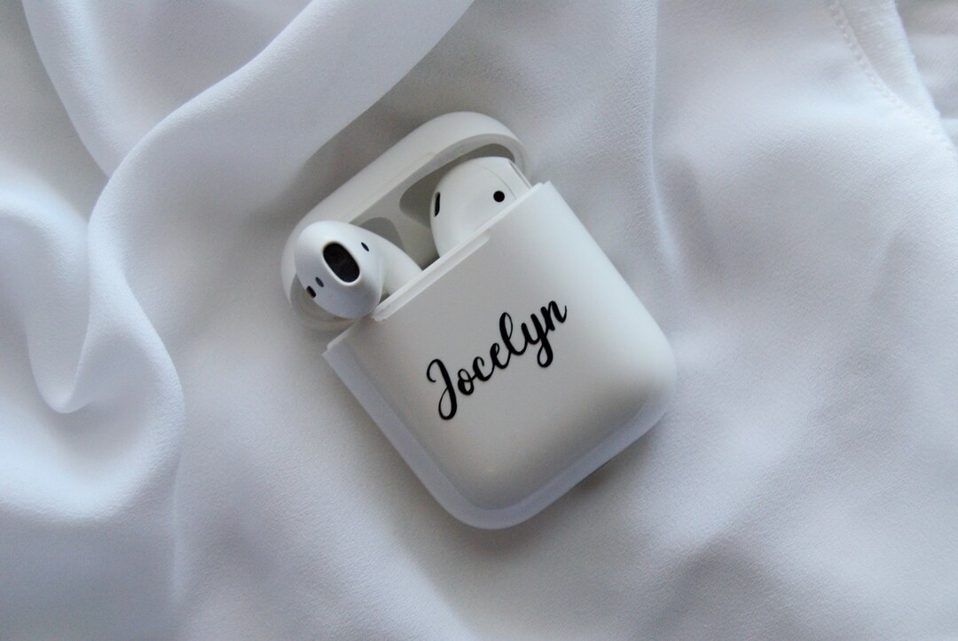Custom Airpods Decal, Airpods Name Decal, Airpods Pro Decal, Custom ...