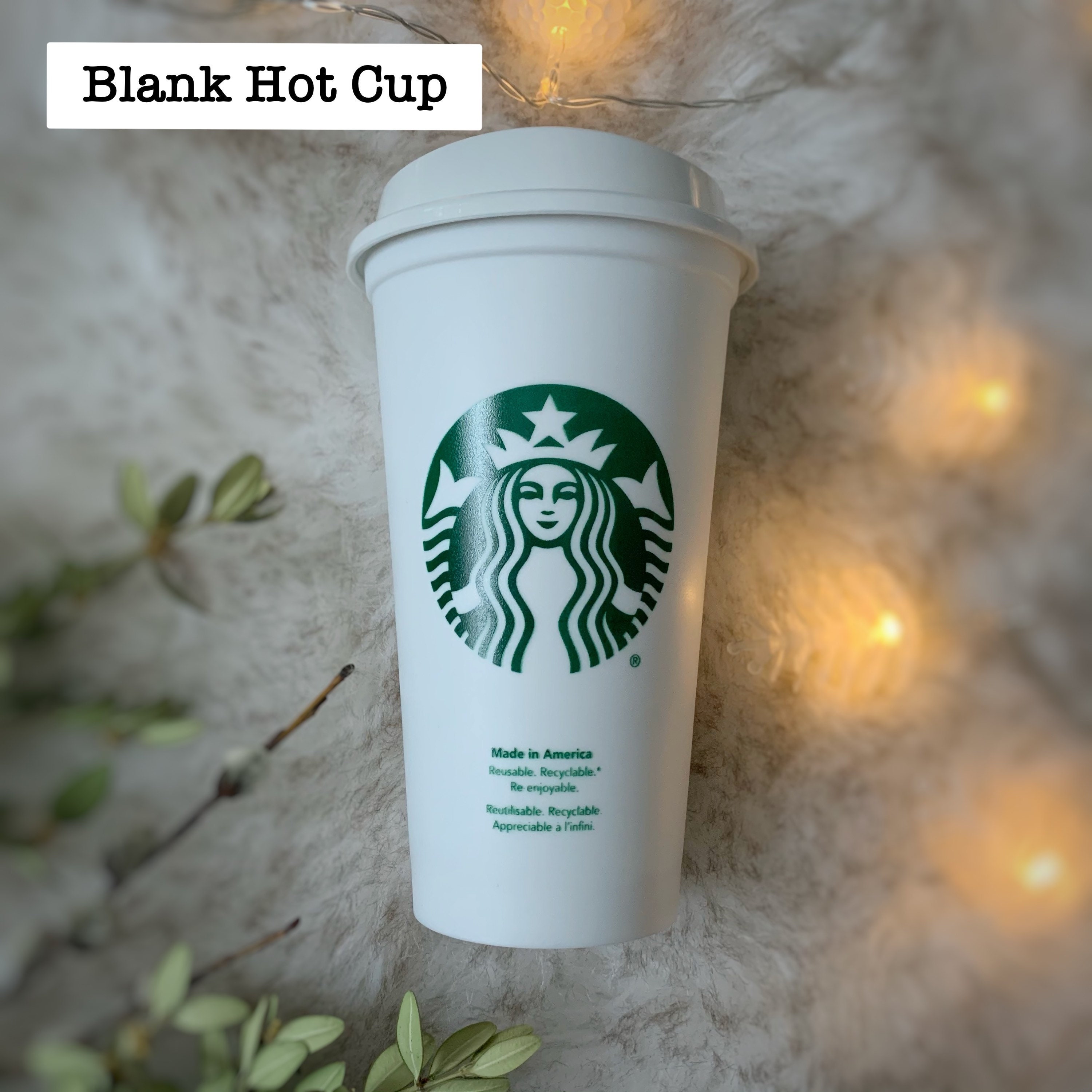 Custom Reusable Starbucks Cup Doodle Style Custom | Etsy