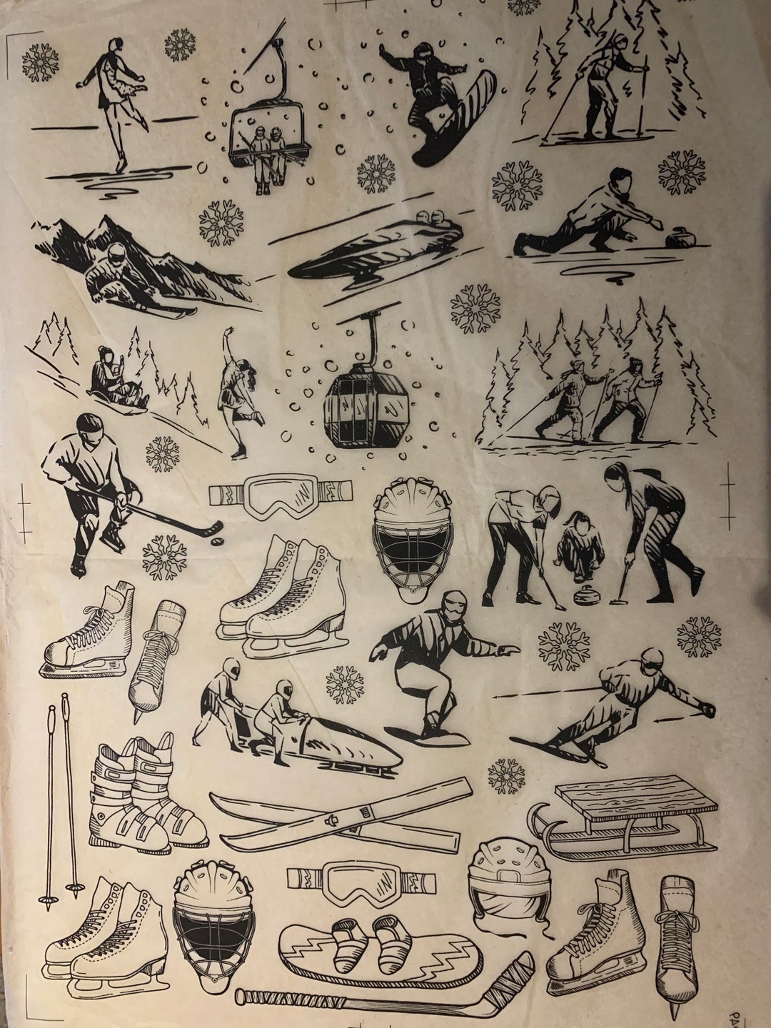 Winter Sports - Etsy