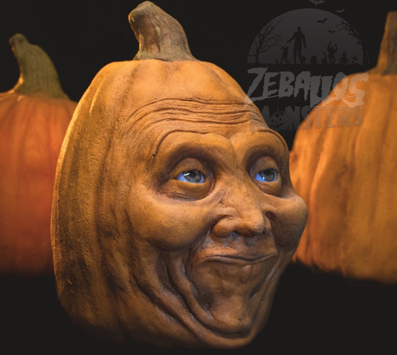 Expressive Pumpkin SAM "funkins" by Zeballos Monsters - Foam Filled ...