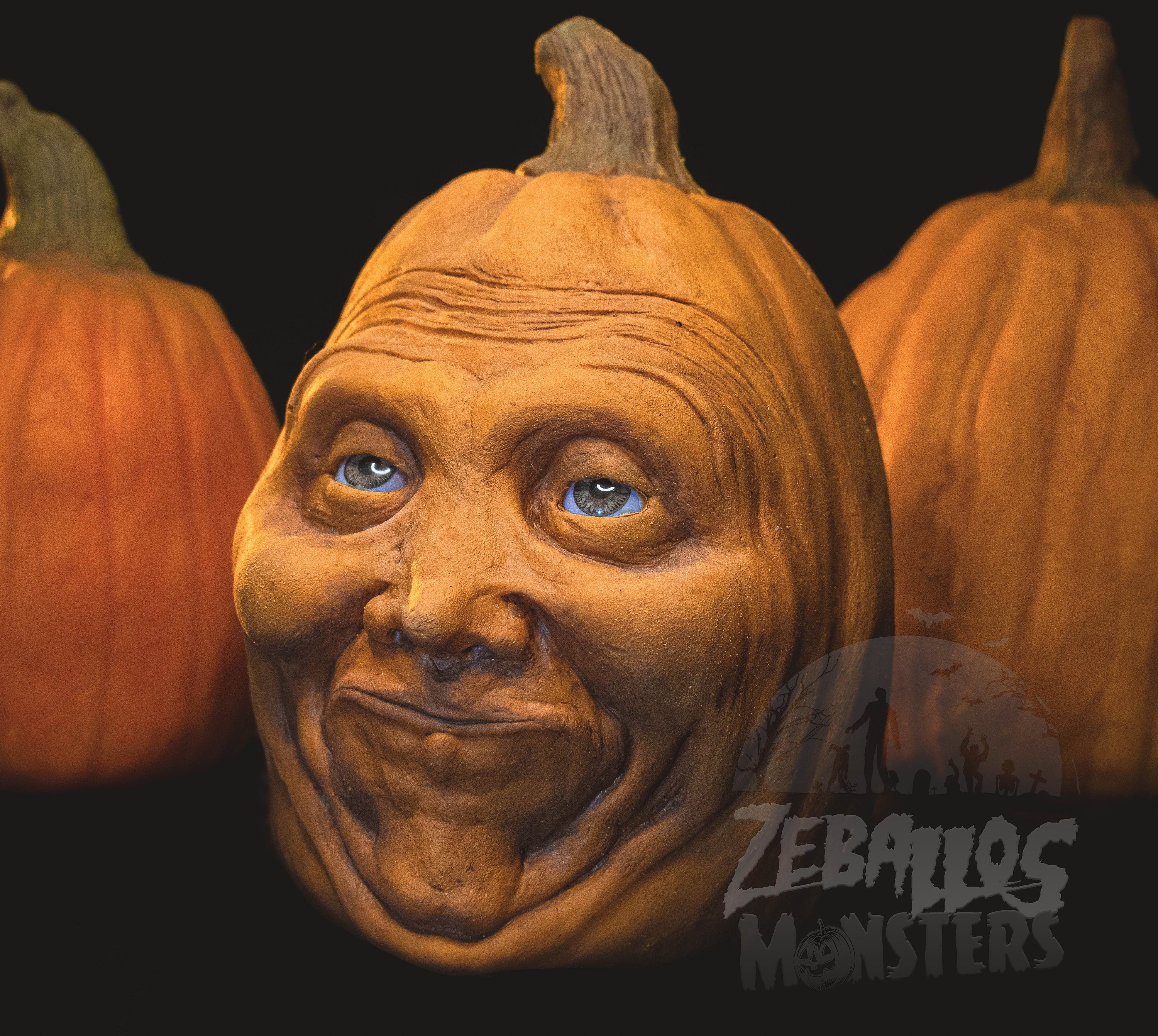 Expressive Pumpkin SAM "funkins" by Zeballos Monsters - Foam Filled ...