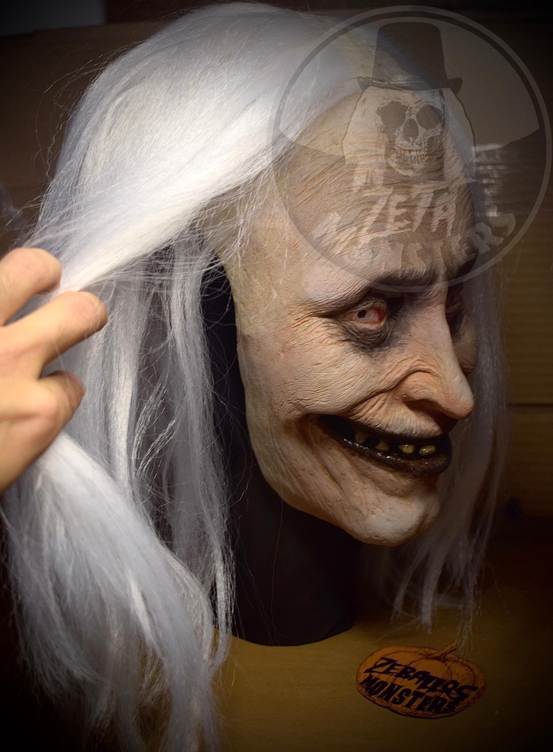 Conjuring 4 - Half Latex Mask Old Crone Granma “mommy Mommy” READ - Etsy
