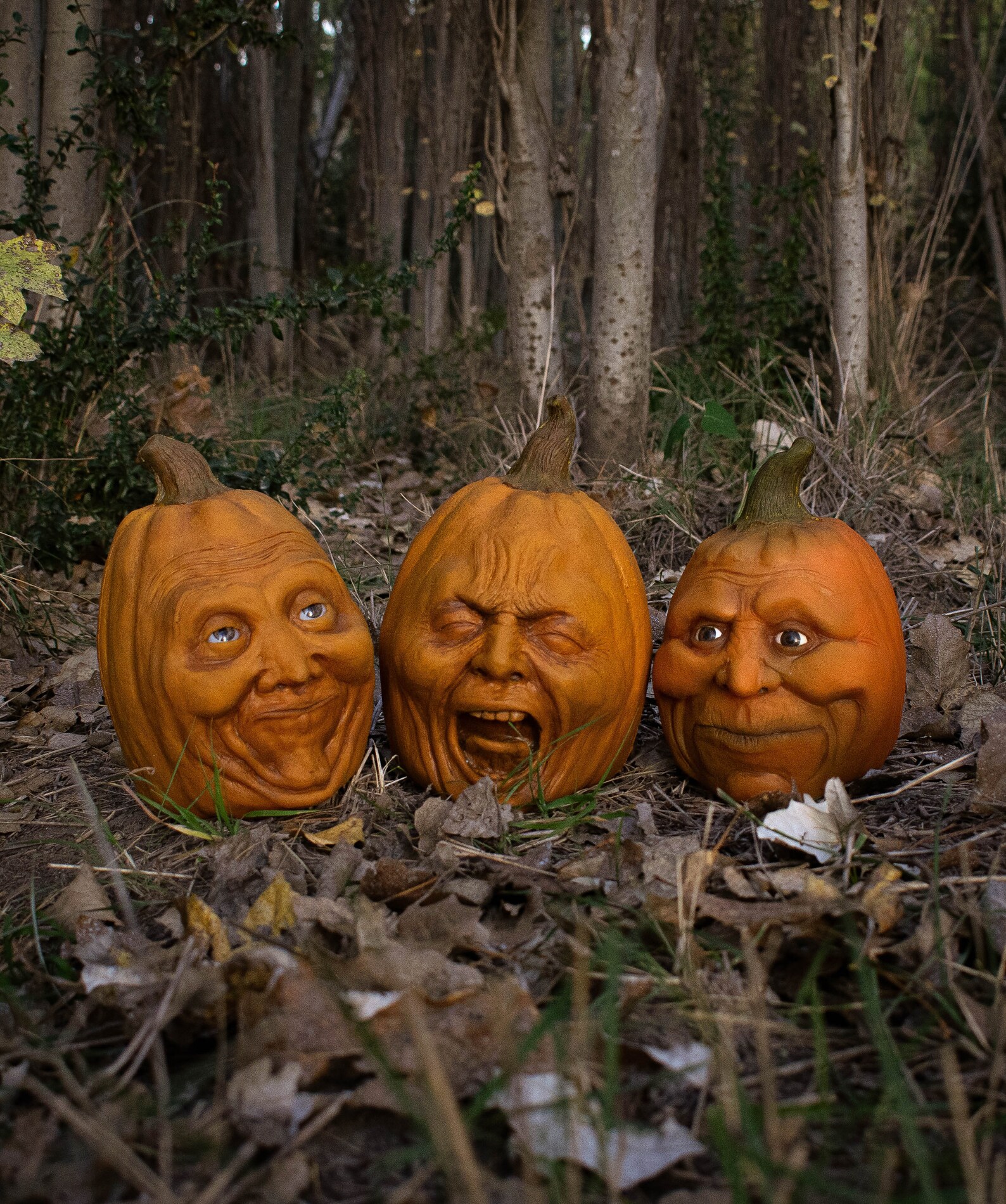 Expressive Pumpkin SAM "funkins" by Zeballos Monsters - Foam Filled ...