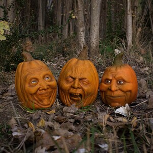 Expressive Pumpkin SAM "funkins" by Zeballos Monsters - Foam Filled ...