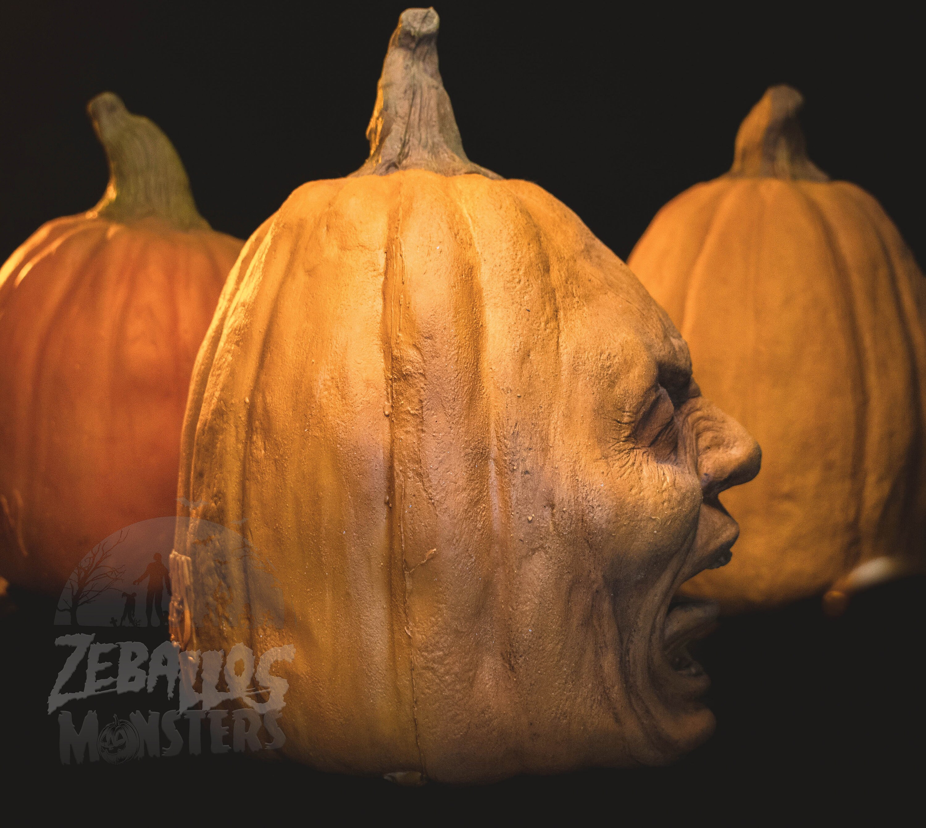 Expressive Pumpkin RUFFO "funkins" by Zeballos Monsters - Foam Filled ...