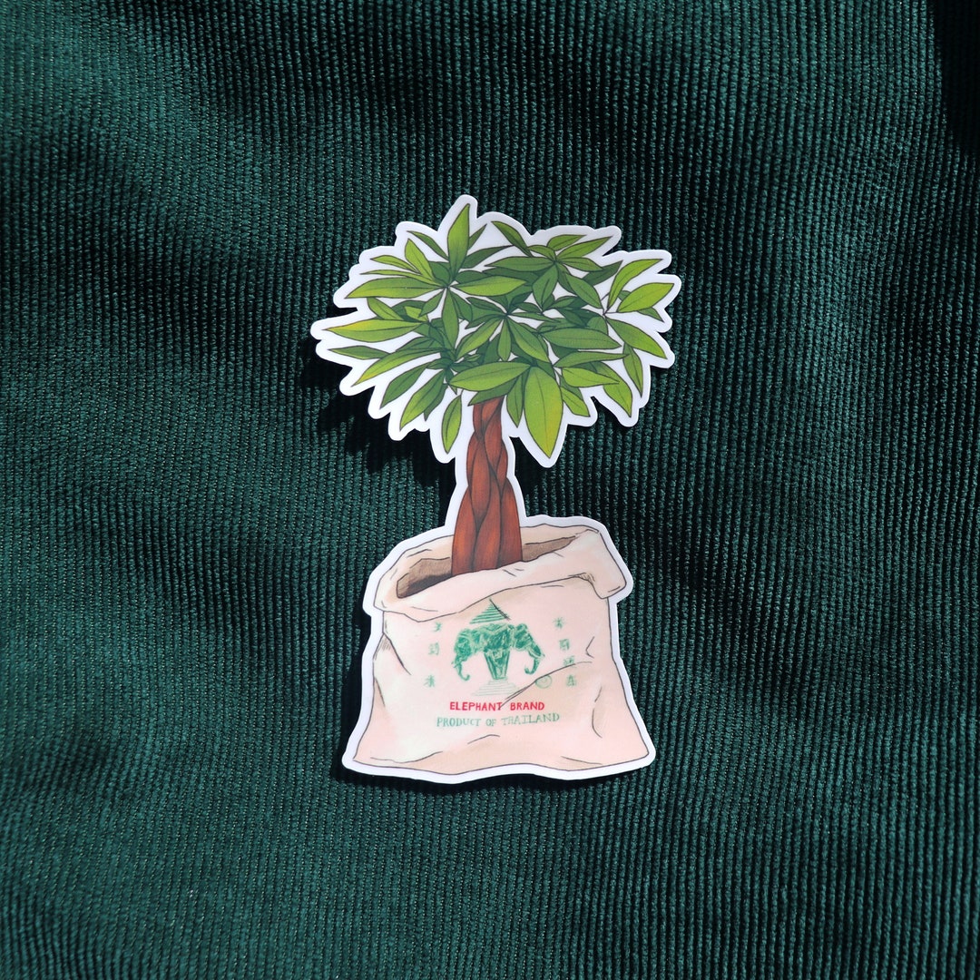 Money Tree Vinyl Sticker| Peachybbyj - Etsy