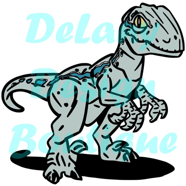 Jurassic World Blue Raptor Svg - Etsy