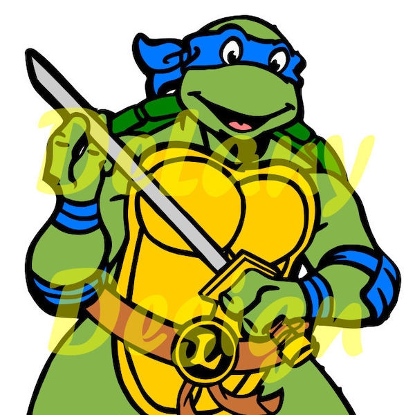Ninja Turtle Clipart - Etsy