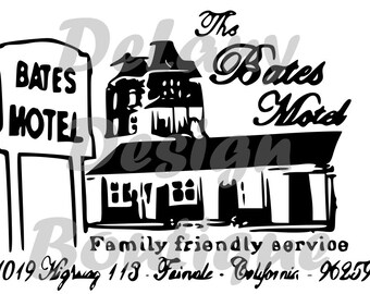 Bates Motel Svg - Etsy