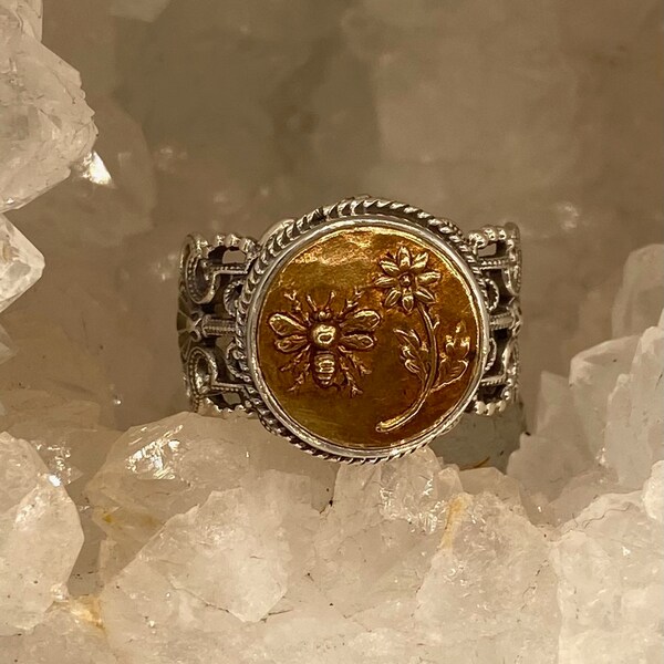 Metal Work Ring - Etsy