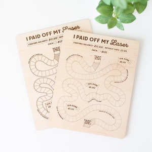 Debt Tracker Candy Land Board Game Theme Laser Cutting File Engraving ...