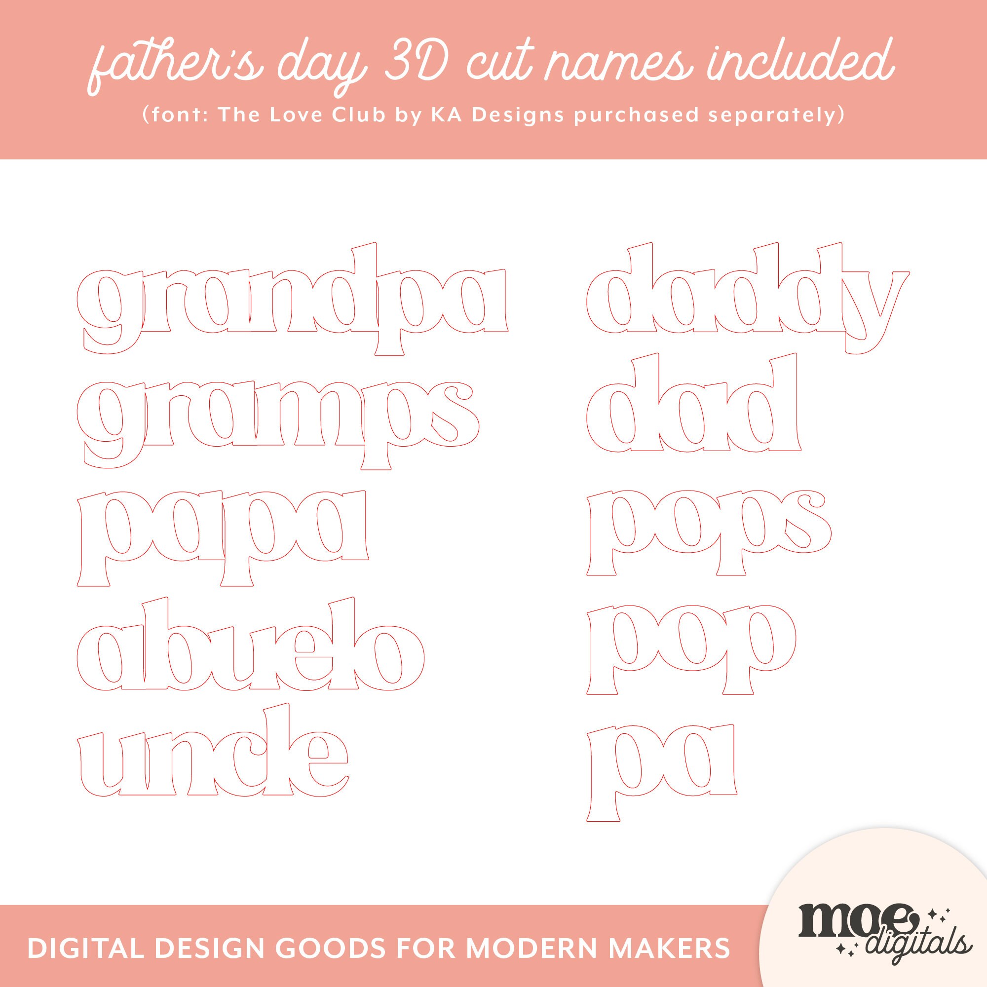 Fridge Photo Magnet Father's Day Gift Wallet Size Photo Frame Pun 3D ...