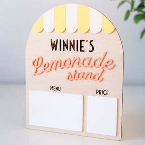 Lemonade Stand Menu Sign Summer Laser Cutting File Engraving Design - Etsy