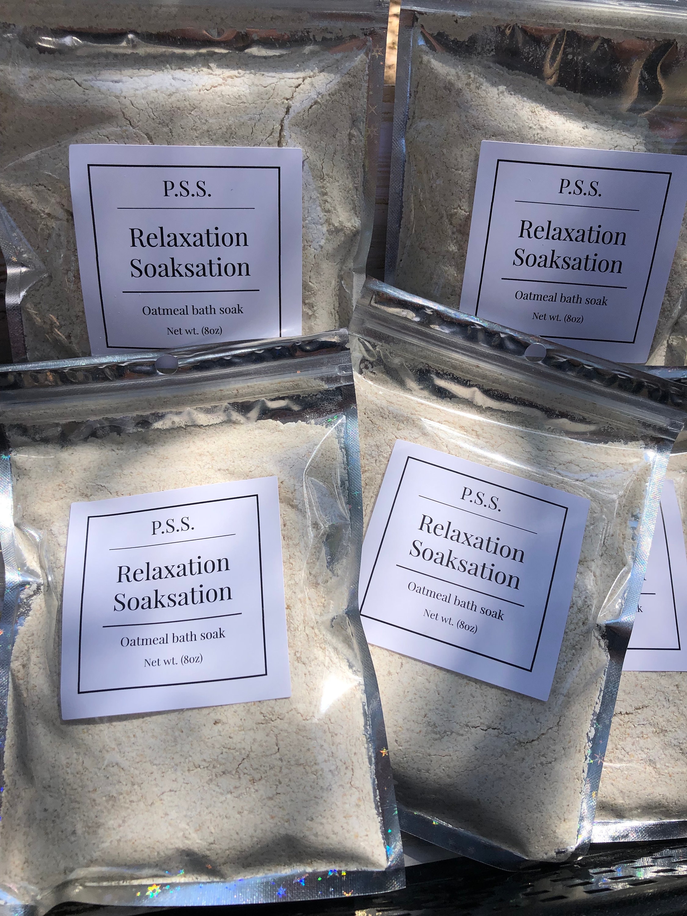 Oatmeal Relaxation Soaksation Bath Soak | Organic Oatmeal Bath Soak ...
