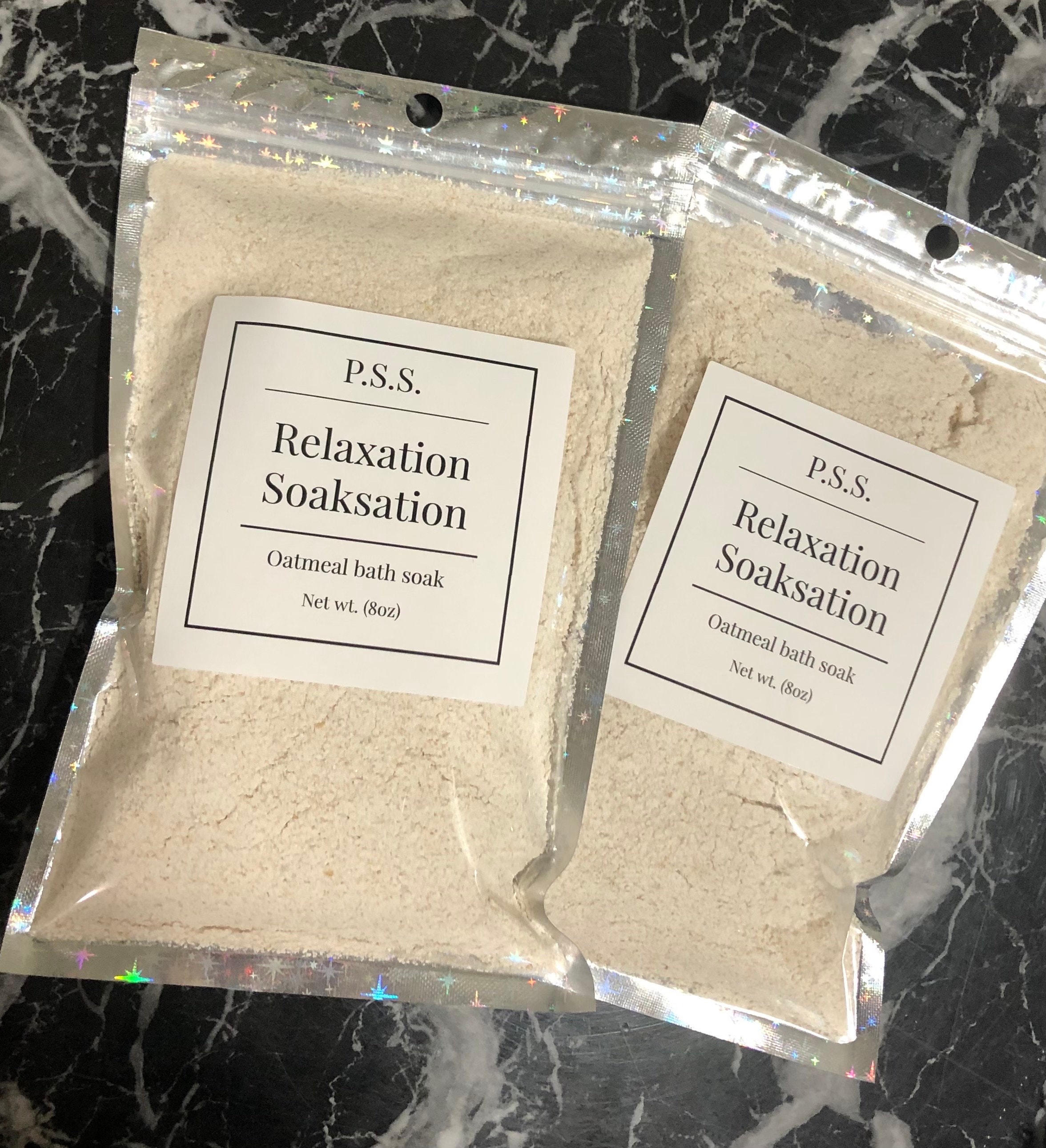 Oatmeal Relaxation Soaksation Bath Soak | Organic Oatmeal Bath Soak ...