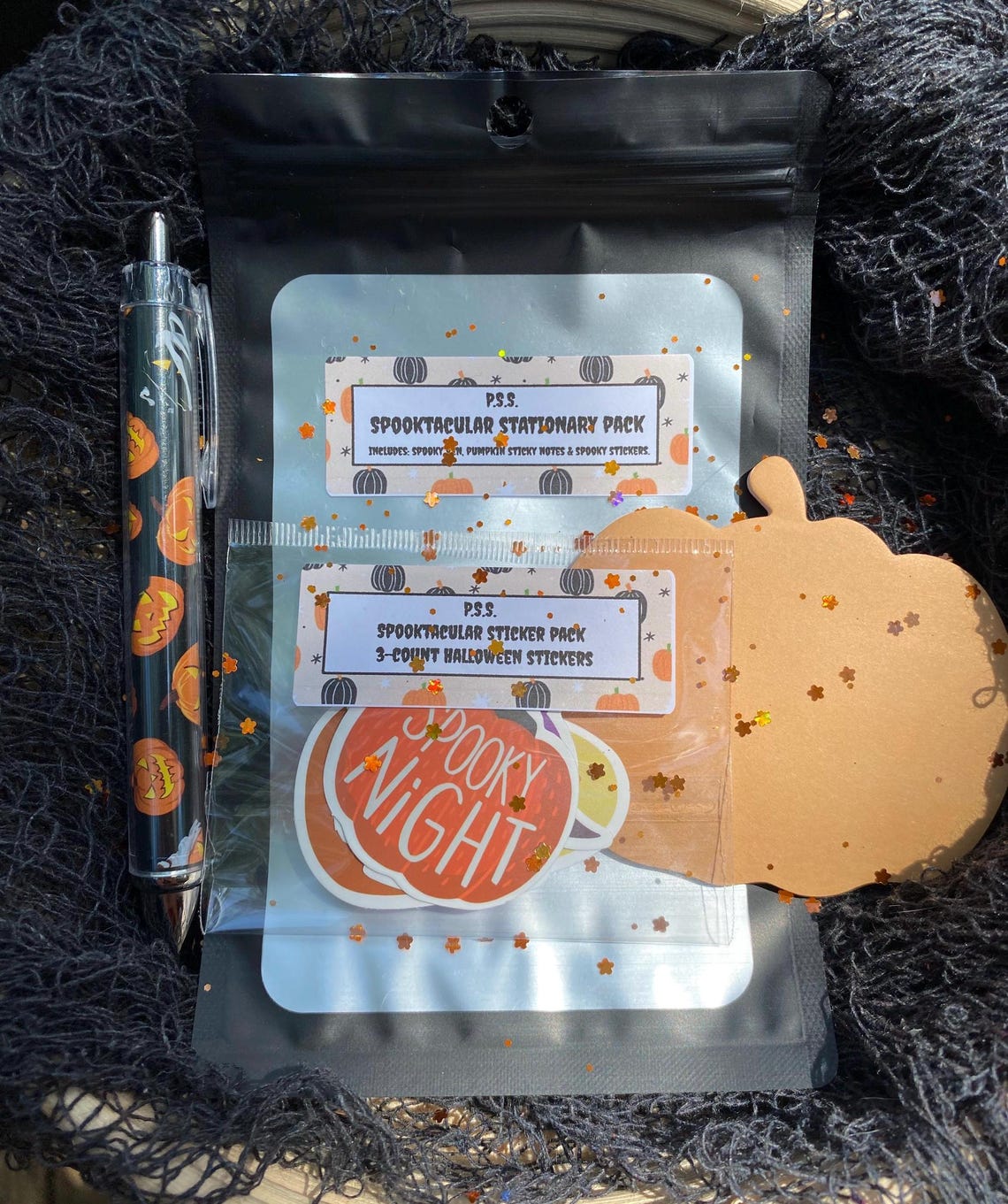 Halloween Stationary Grab Bag | Spooktacular Stationary Pack ...