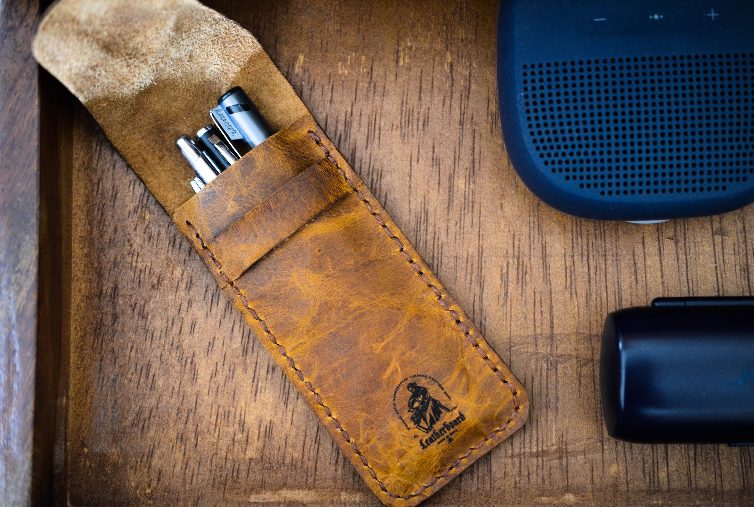 Leather Pen Case, Fountain Pen Case, Pen Case Cute, Luxury Pen Case ...