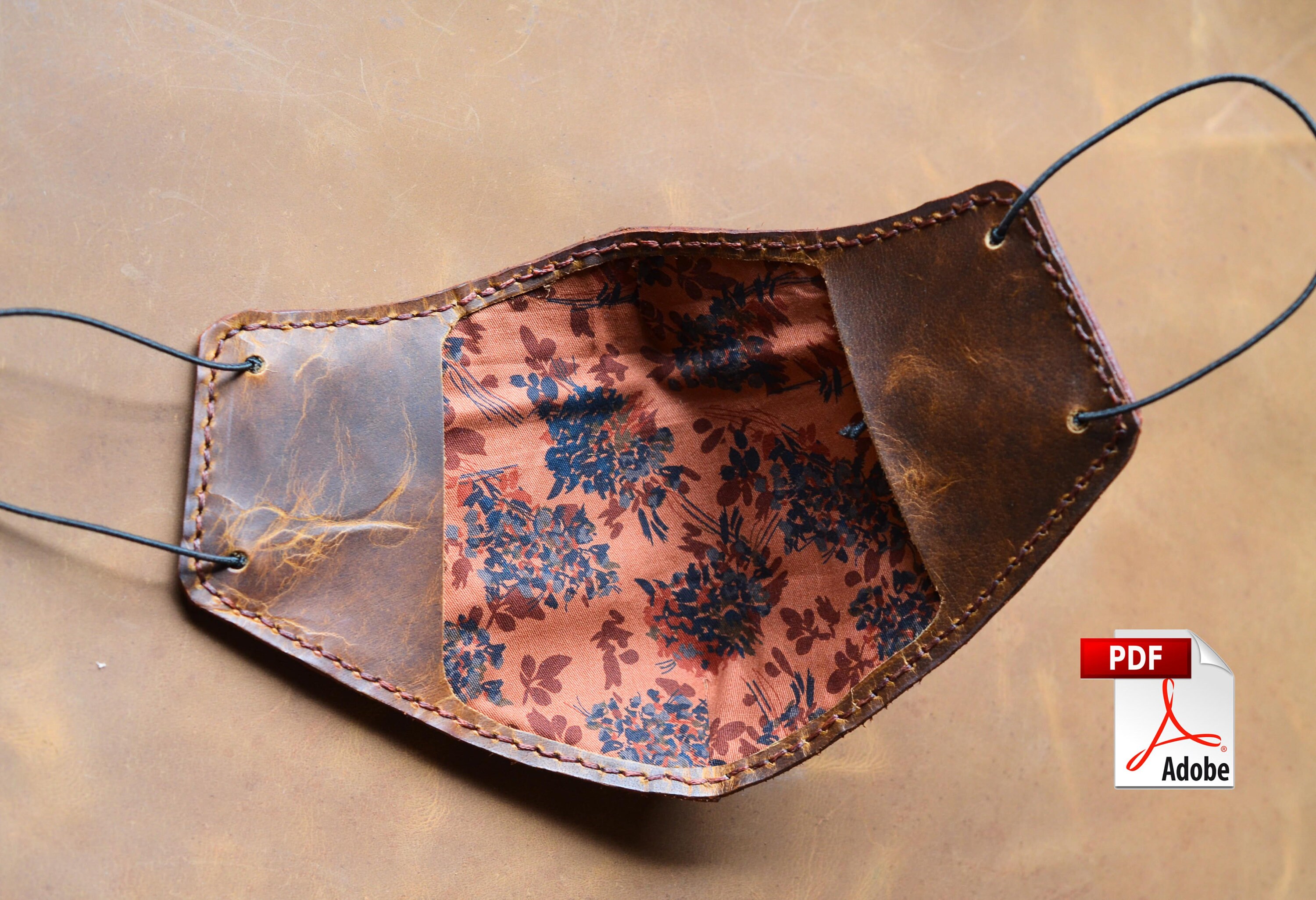 Leather Mask PDF Pattern - Etsy