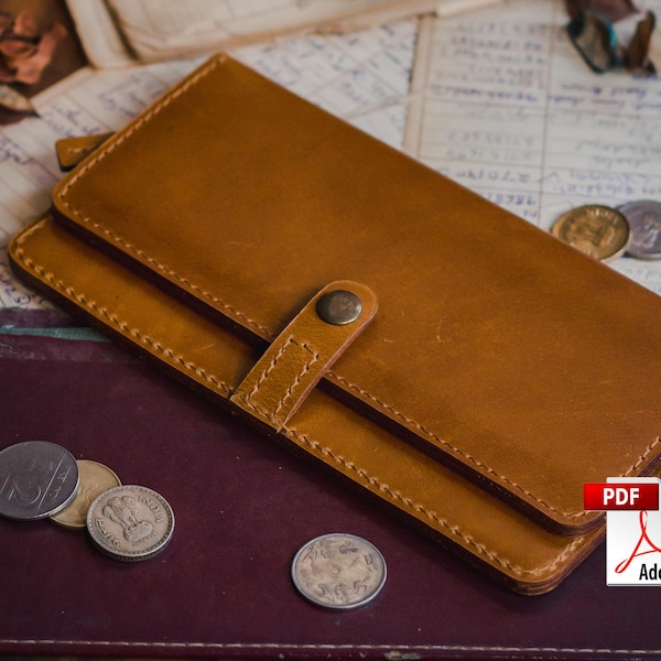 Long Wallet Pattern - Etsy