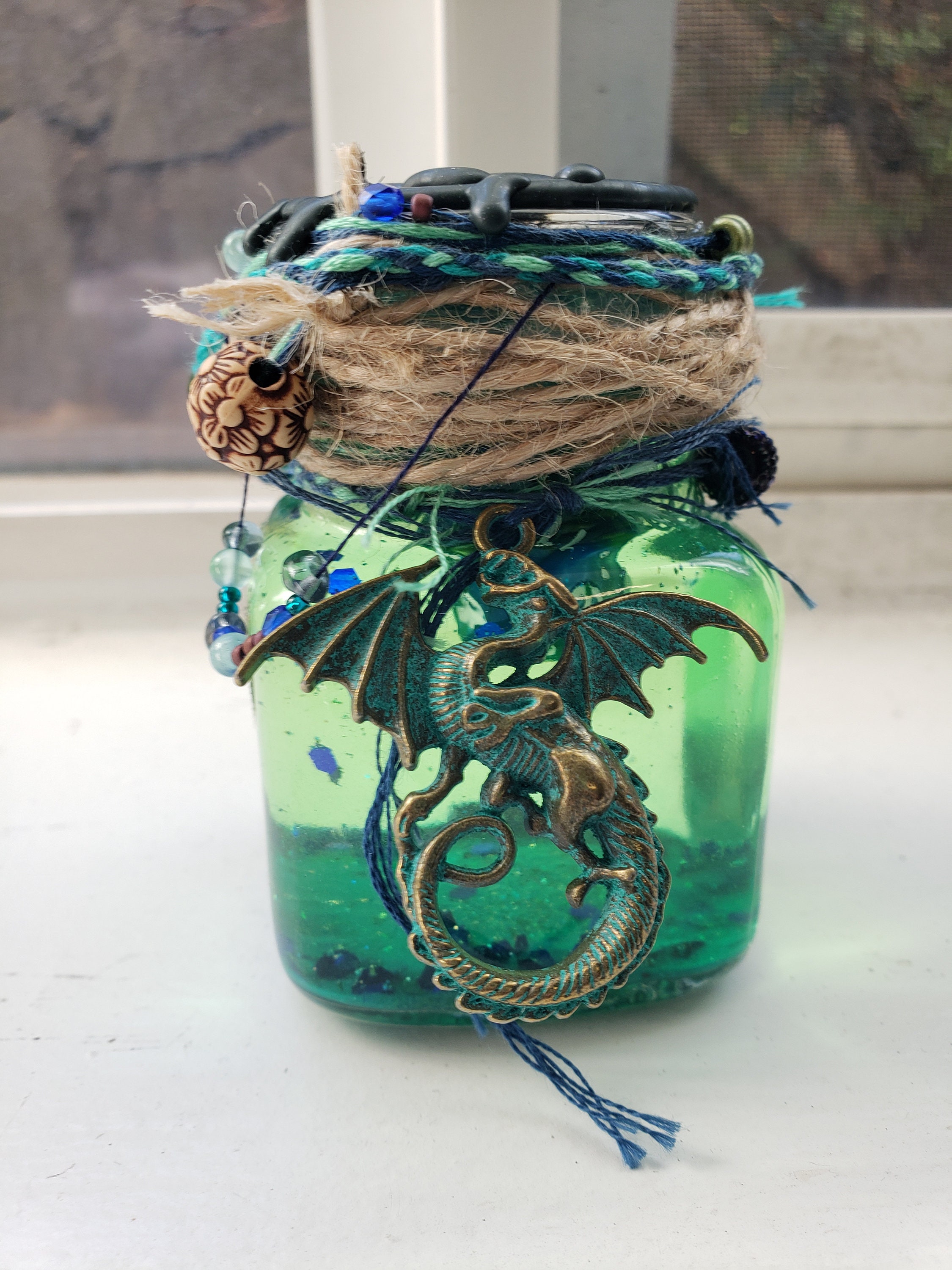 Custom Made Dnd Character D20 Dice Roller Potion - Etsy
