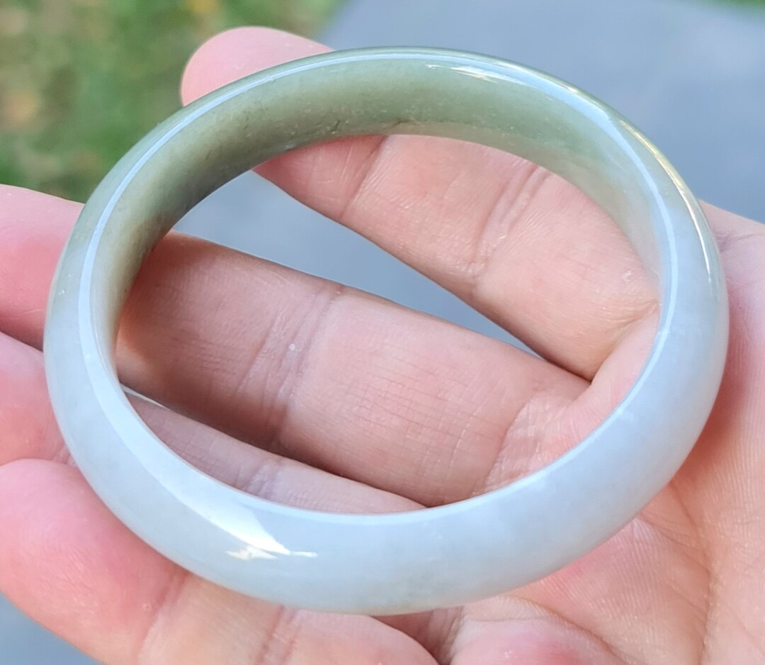 Certified Natural Translucent Icy Imperial Green Moss-in-snow Jadeite ...